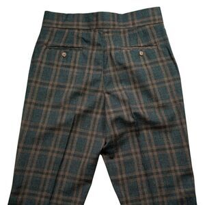 Chiragh Apparel | Pants | Mens 32 Gurkha Pants Green Brown Plaid Wool ...